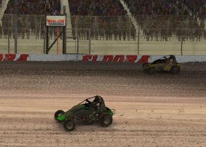 Tyler Schell takes advantage of the leaders misfortune to win wingless DOB main at Eldora ...