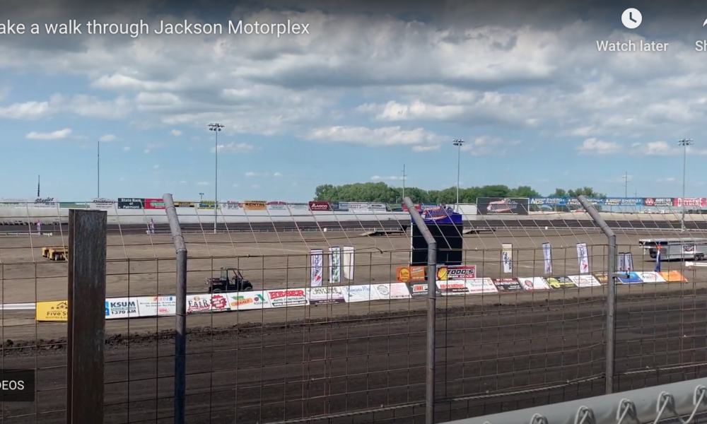 We take a walk through the impressive Jackson Motorplex facility ...