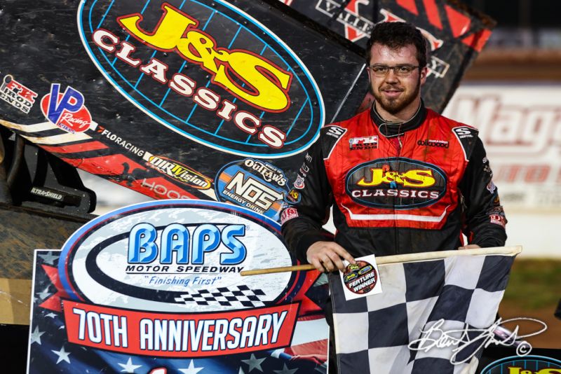 VIDEO: Highlights from Sunday’s 410 Sprint Car main event at BAPS Motor ...