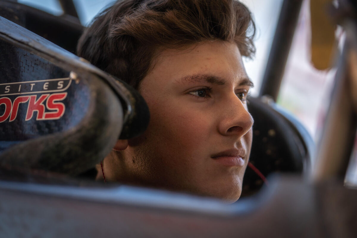 Bryce Lucius, 17, to run a full-time schedule with car-owner Tyson ...